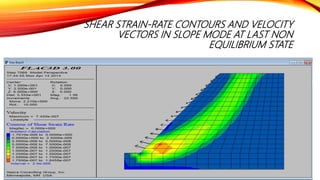Slope stability using flac | PPTX