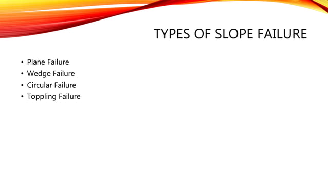 Slope stability using flac | PPTX