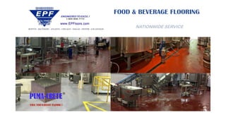 Sloped Flooring Process for Food and Beverage Facilities | PPT