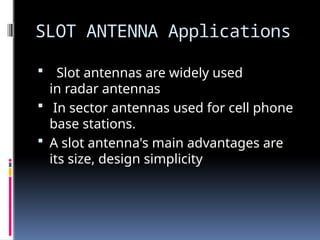 (communication subject) slot-antenna.pptx