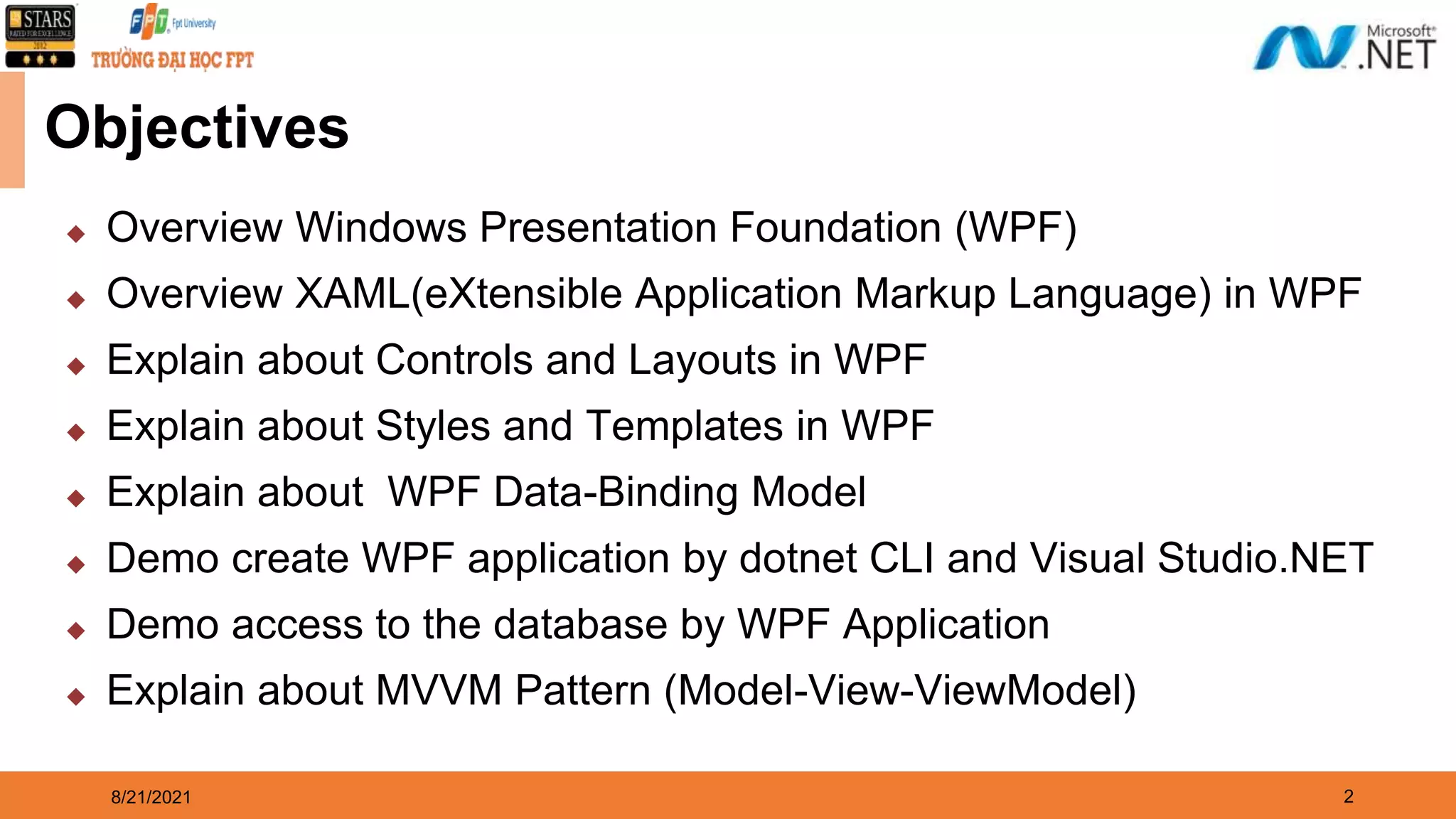 Building Windows Presentation Foundation (WPF) Application | PPT