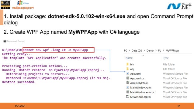 Building Windows Presentation Foundation (WPF) Application | PPT