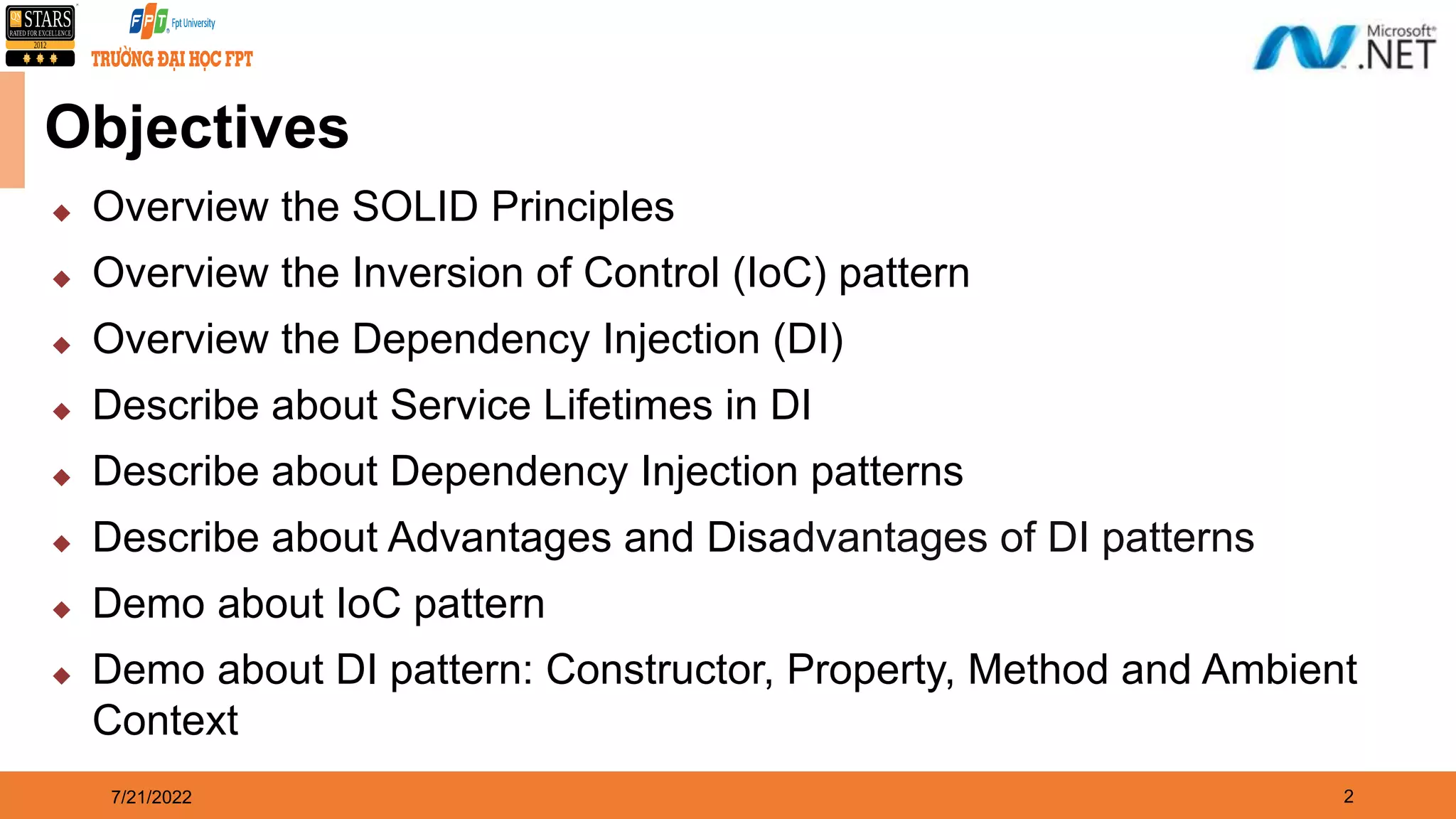 Dependency Injection in .NET