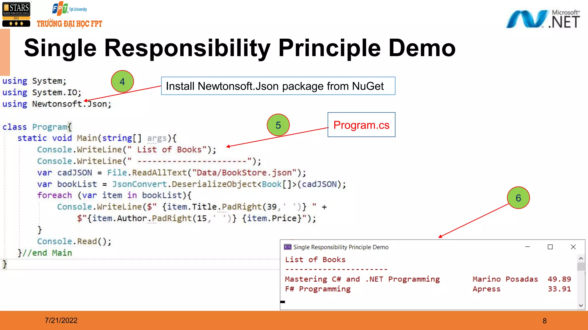 Dependency Injection in .NET