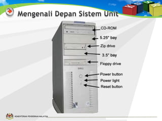 Slot 2 & 3: Sistem Unit, CPU & Ingatan | PPTX