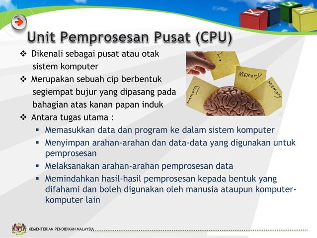 Slot 2 & 3 sistem unit, cpu & ingatan | PPTX