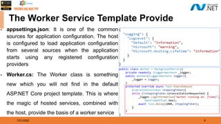 Background Tasks with Worker Service | PPTX