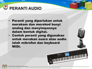 Slot 4 perkakasan multimedia | PPTX