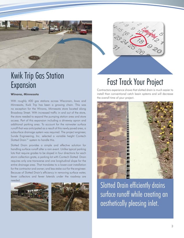 Contech Slotted Drain for Commercial Markets | PDF