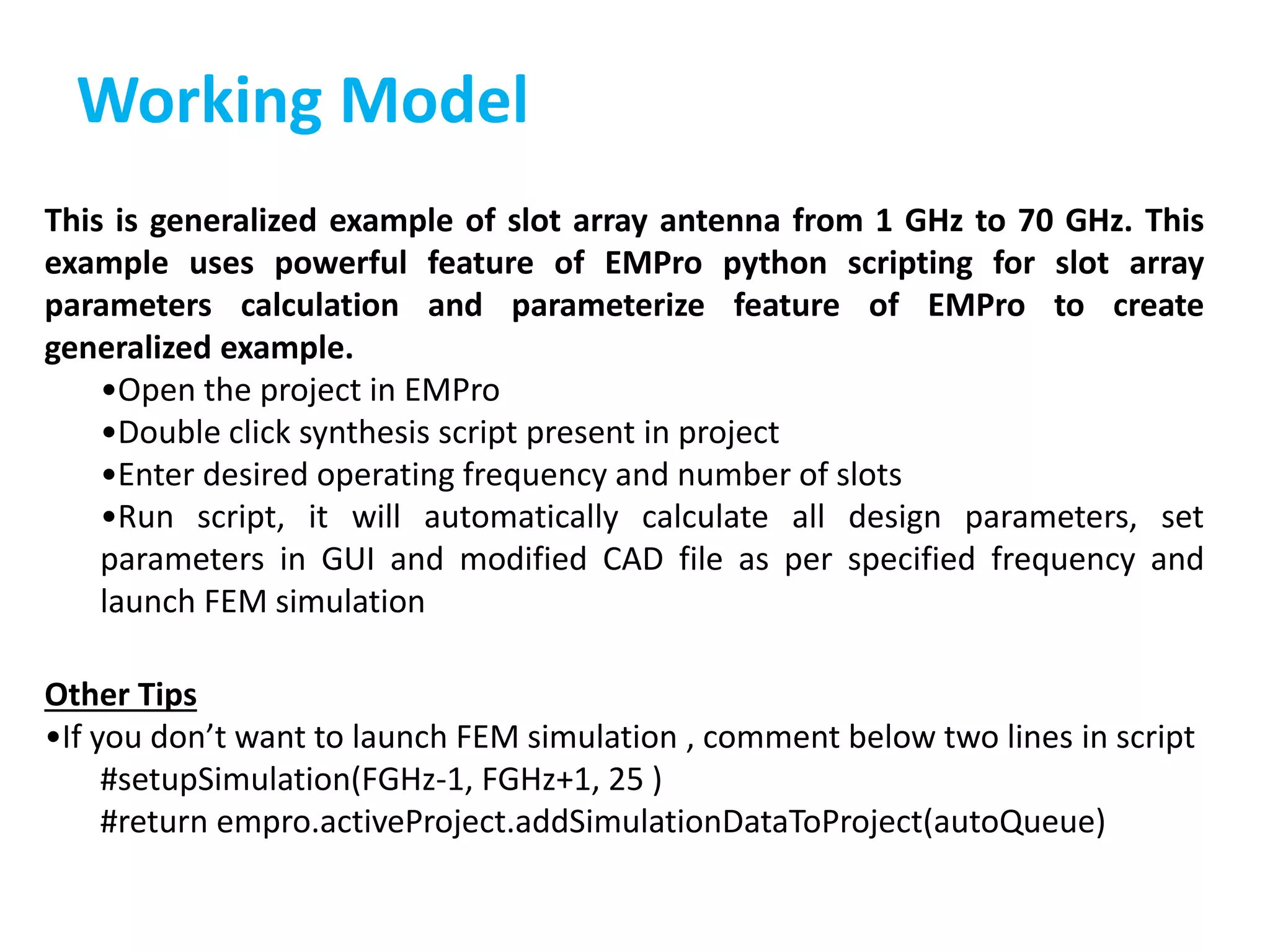 Slotted waveguide antenna | PPTX