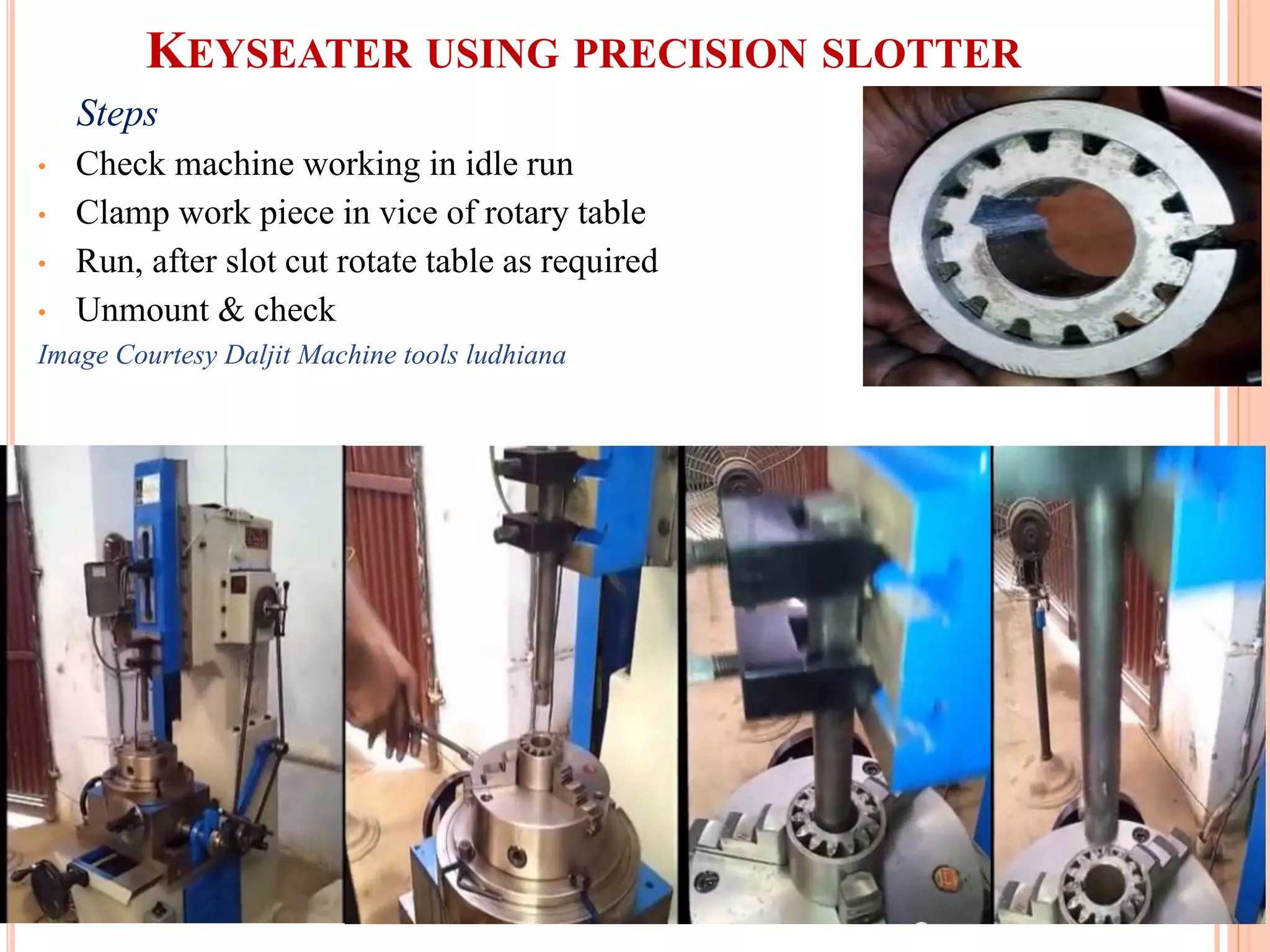 Slotting machine | PDF