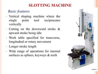 Slotting machine | PDF