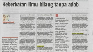 BAHAN PEMBENTANGAN ADABI - ADAB DULU BARU ILMU | PPTX
