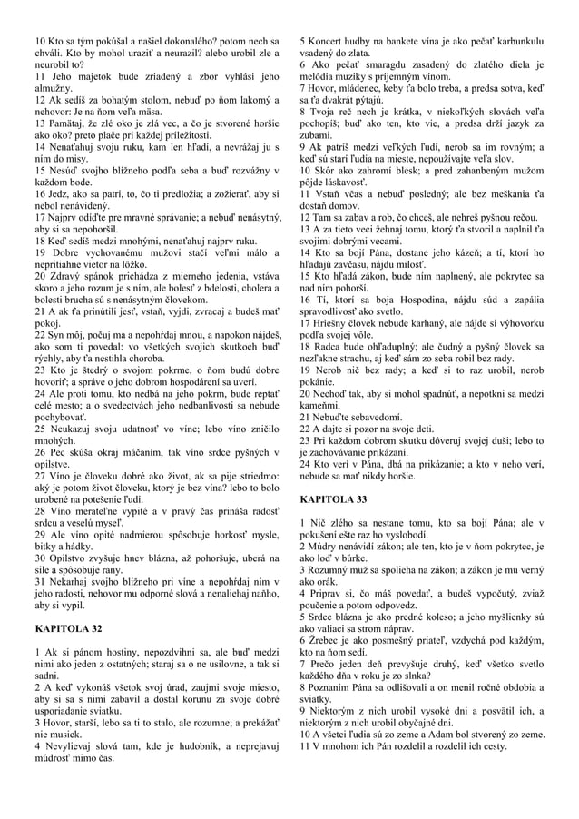 Slovak - Ecclesiasticus the Wisdom of Jesus the Son of Sirach.pdf