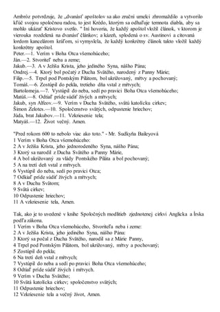 Slovak - The Apostles' Creed.pdf