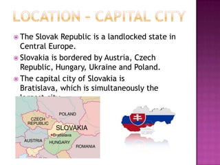 Slovakia | PPTX | Europe Travel | Travel Locations