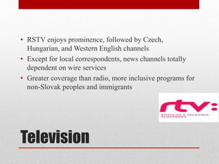 Media Comparison of Slovakia | PPT