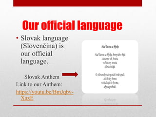 our country - Slovakia | PPT
