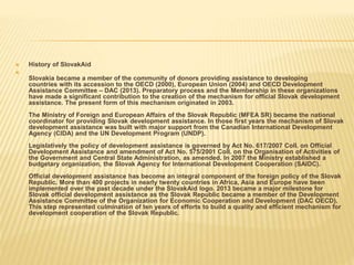 Slovakia and development help | PPTX | Non-Profit Organizations ...