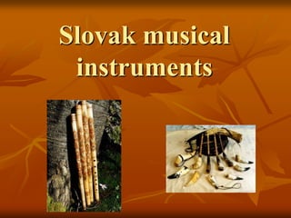 Slovak musical instruments | PDF