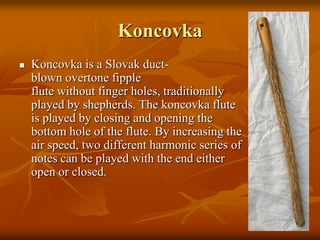 Slovak musical instruments | PDF