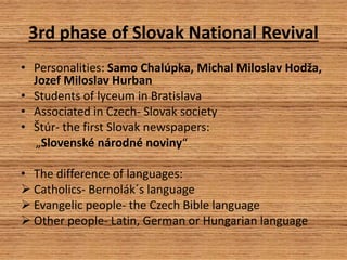 Slovak national revival | PPT