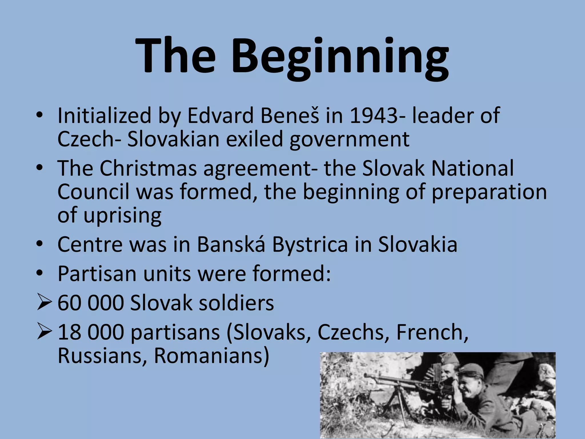 Slovak national uprising | PPTX