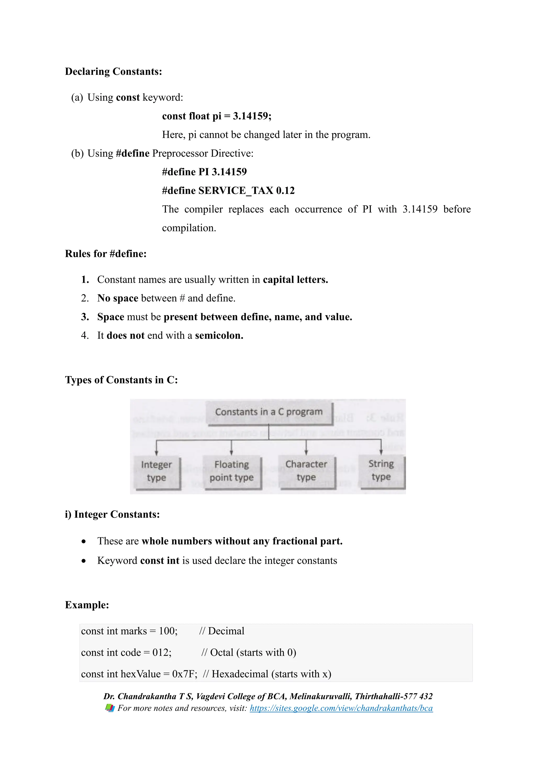 Solved First Semester B.C.A. C Programming Question Paper – Jan/Feb ...