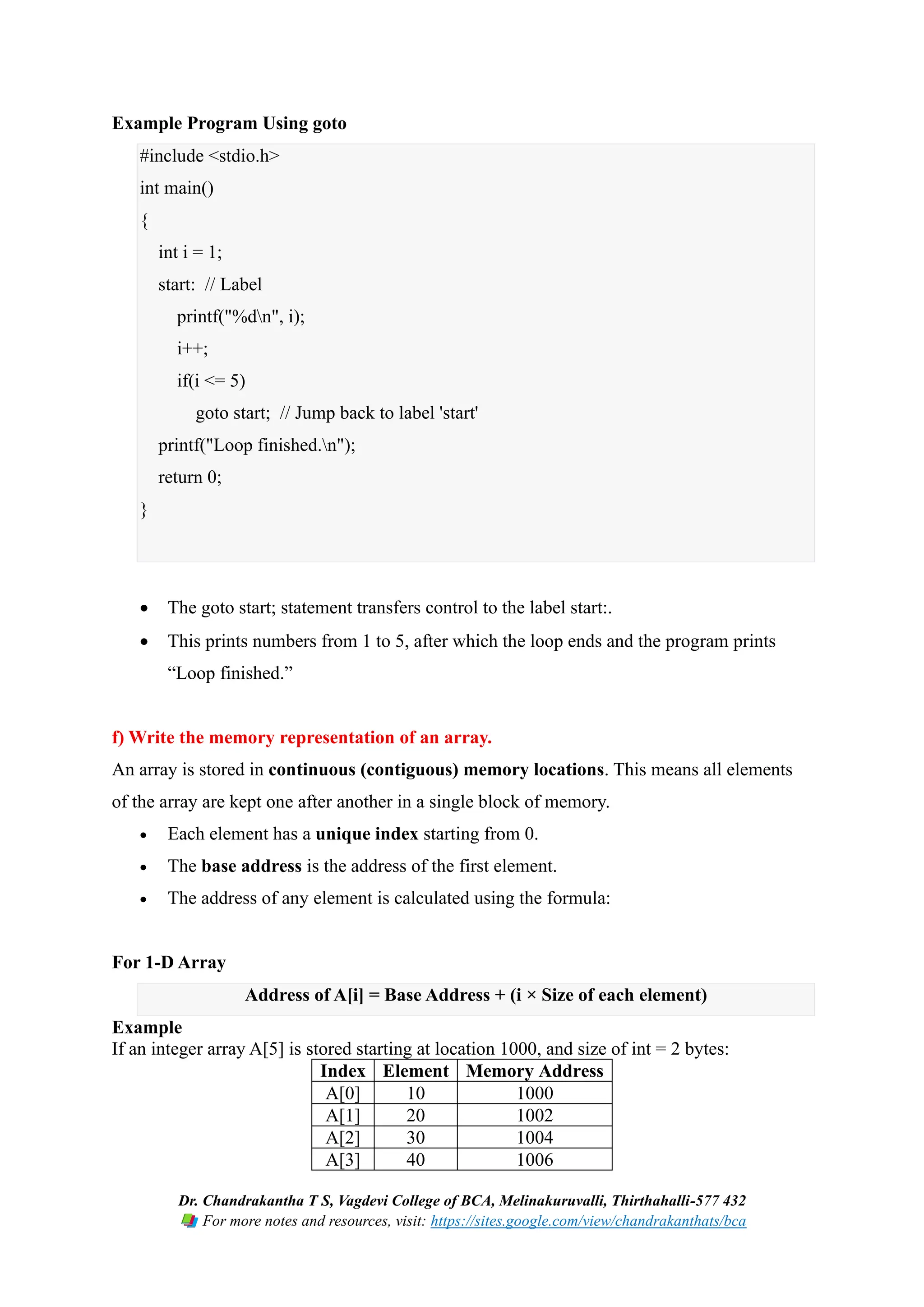 Solved First Semester B.C.A. C Programming Question Paper – Jan/Feb ...
