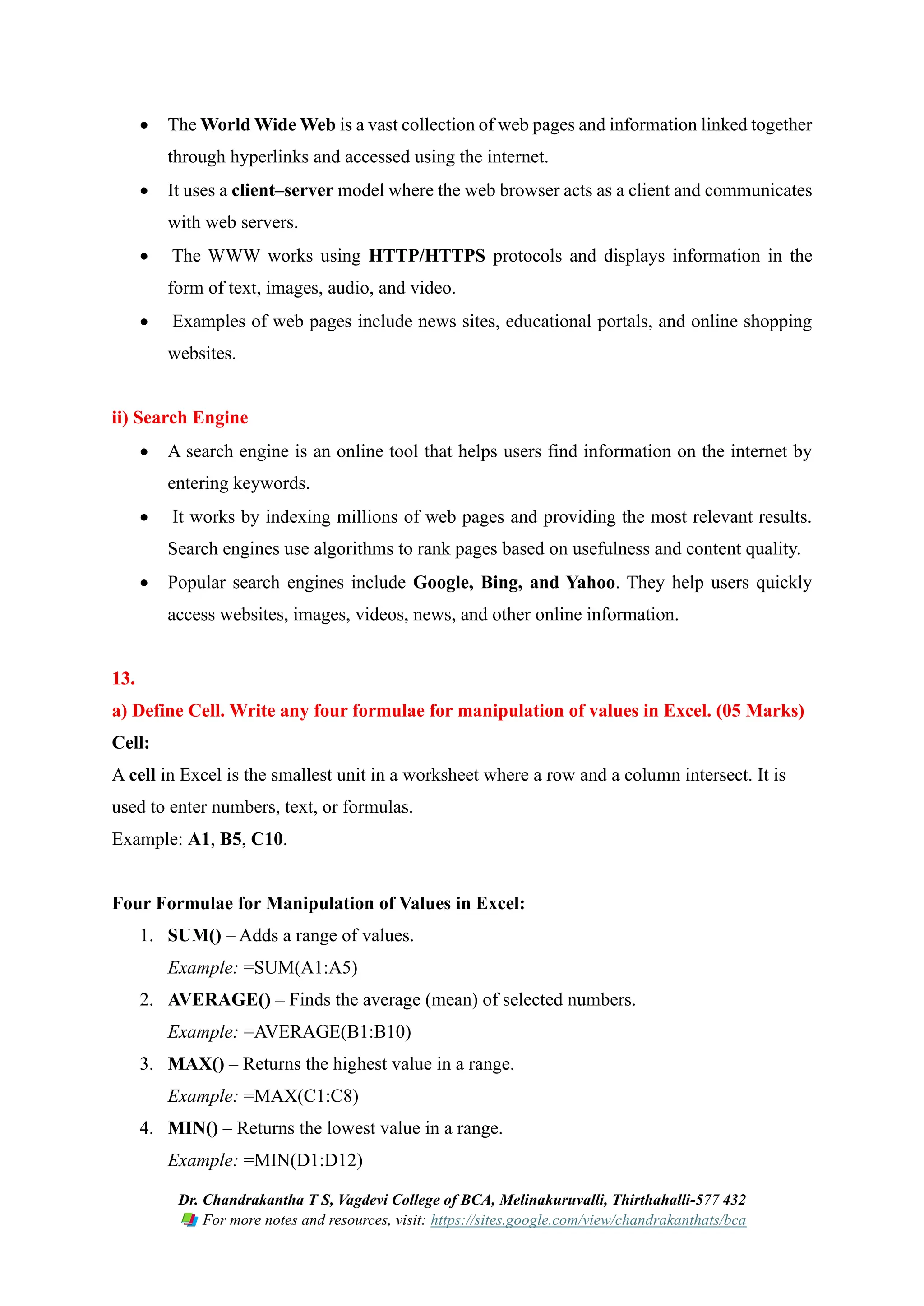 BCA 1st Semester Fundamentals Solved Question Paper 44121 | PDF