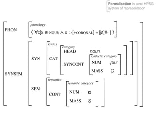 Nominal Collectivity, S-Mass & O-Mass: Syntax, Semantics, and Phonology Interface in Slovene ...
