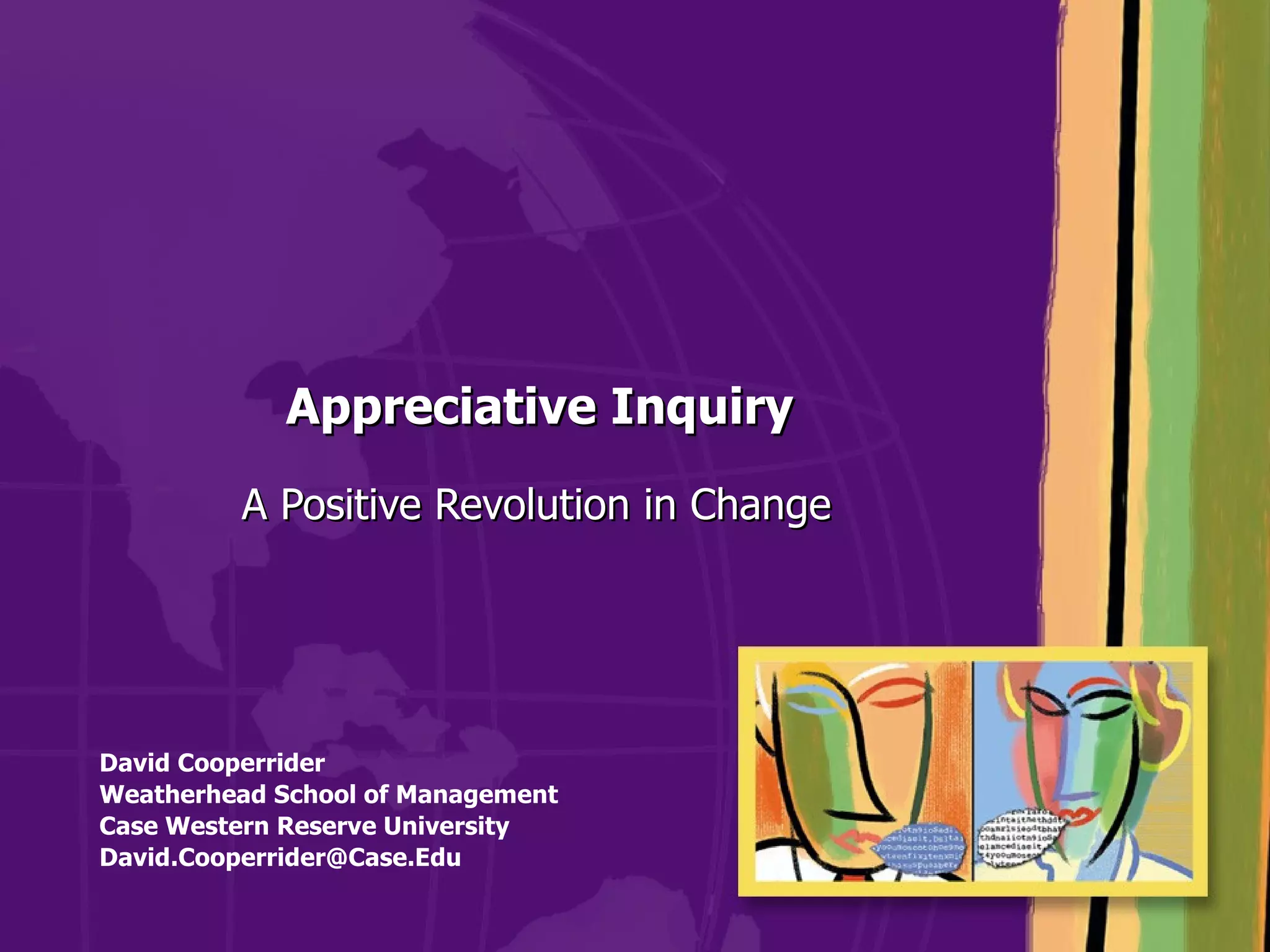 Slovenia Appreciative Inquiry Slides With Cooperrider | PPT