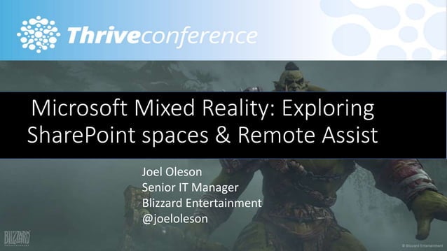 Microsoft Mixed Reality: Exploring SharePoint Spaces and Remote Assist | PPTX