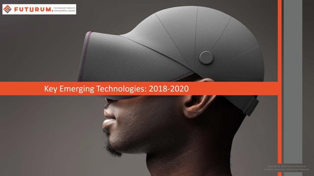 Key enabling technologies: 2018-2020