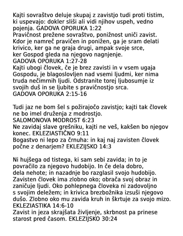 Slovenian Envy Warning Tract.pdf | Death, Injury, or Military Conflict | Sensitive Topics