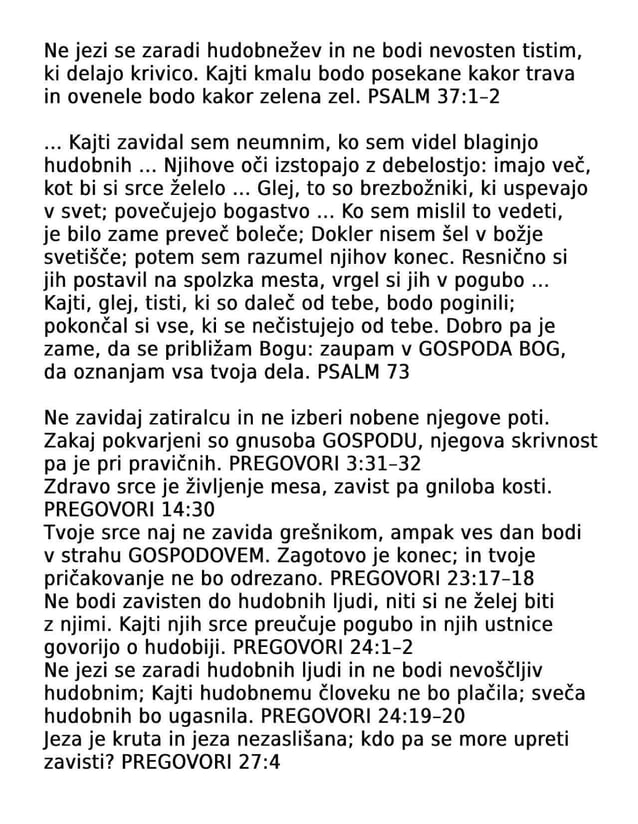 Slovenian Envy Warning Tract.pdf | Death, Injury, or Military Conflict | Sensitive Topics