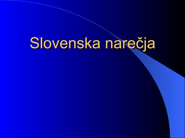 Slovenska slovnica | PPT