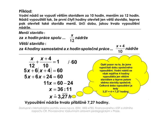 Slovni ulohy o_spolecne_praci | PPT