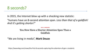 Slow vs Fast Media | PPTX