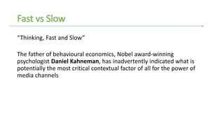 Slow vs Fast Media | PPTX