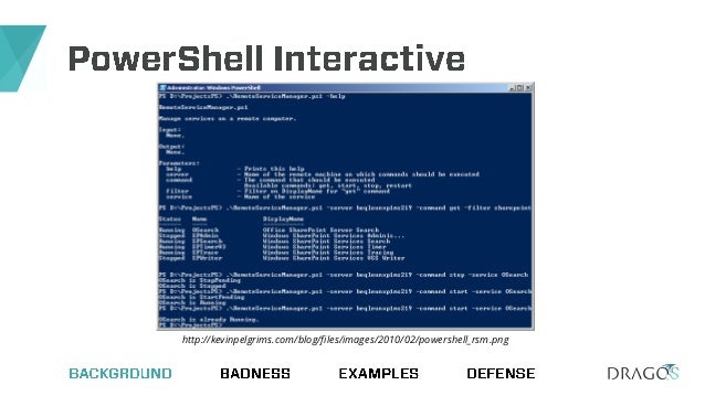 SANS DFIR Prague: PowerShell & WMI