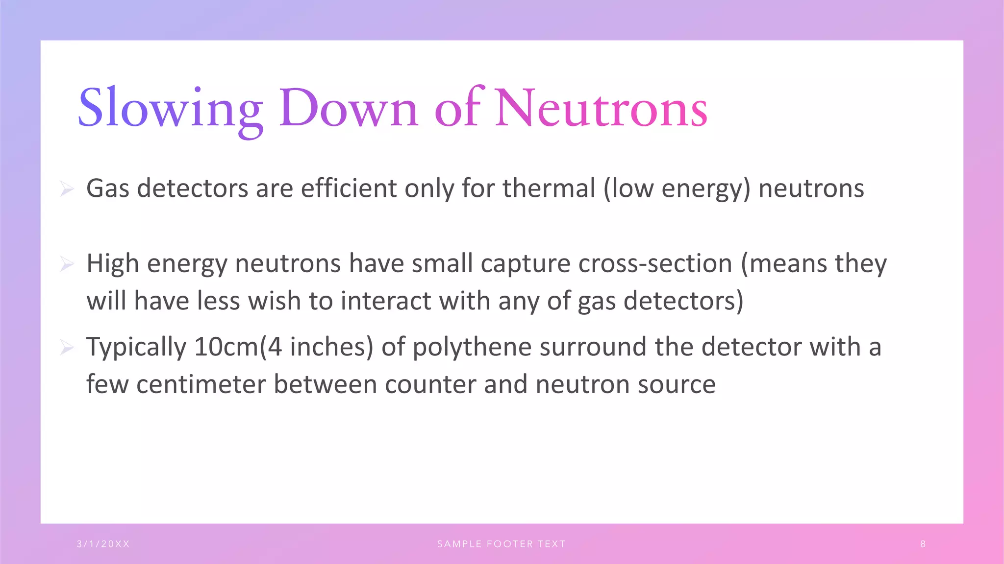 Slowing Down of Neutrons and Nuclear Fission Reaction | PPT
