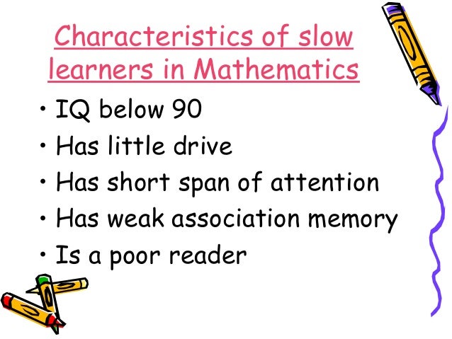 Slow Learner Slow Learner