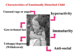 Slow learners, socially maladjusted and emotionally disturbed students ...