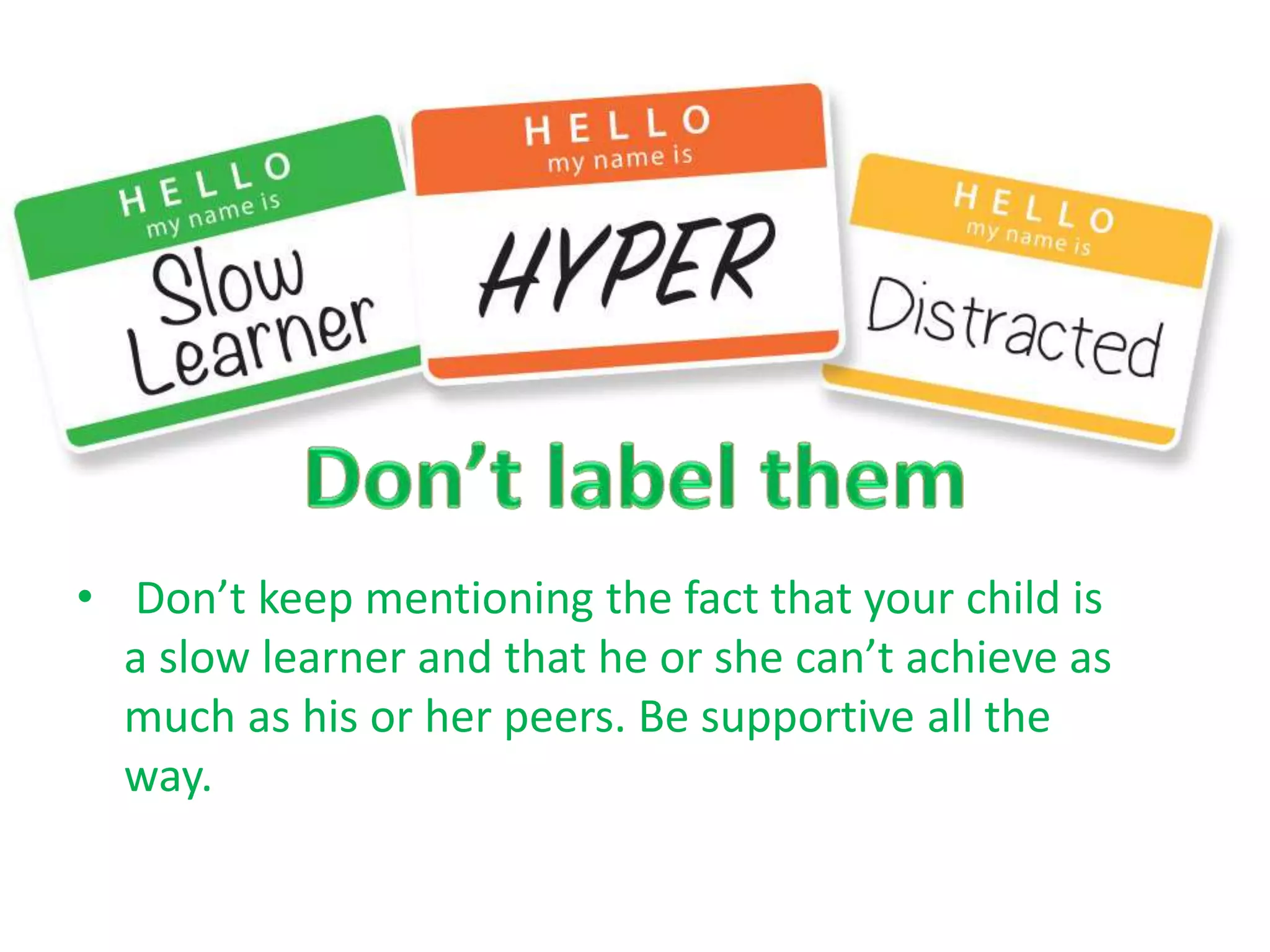 How to Guide and Help Slow learners | PPTX