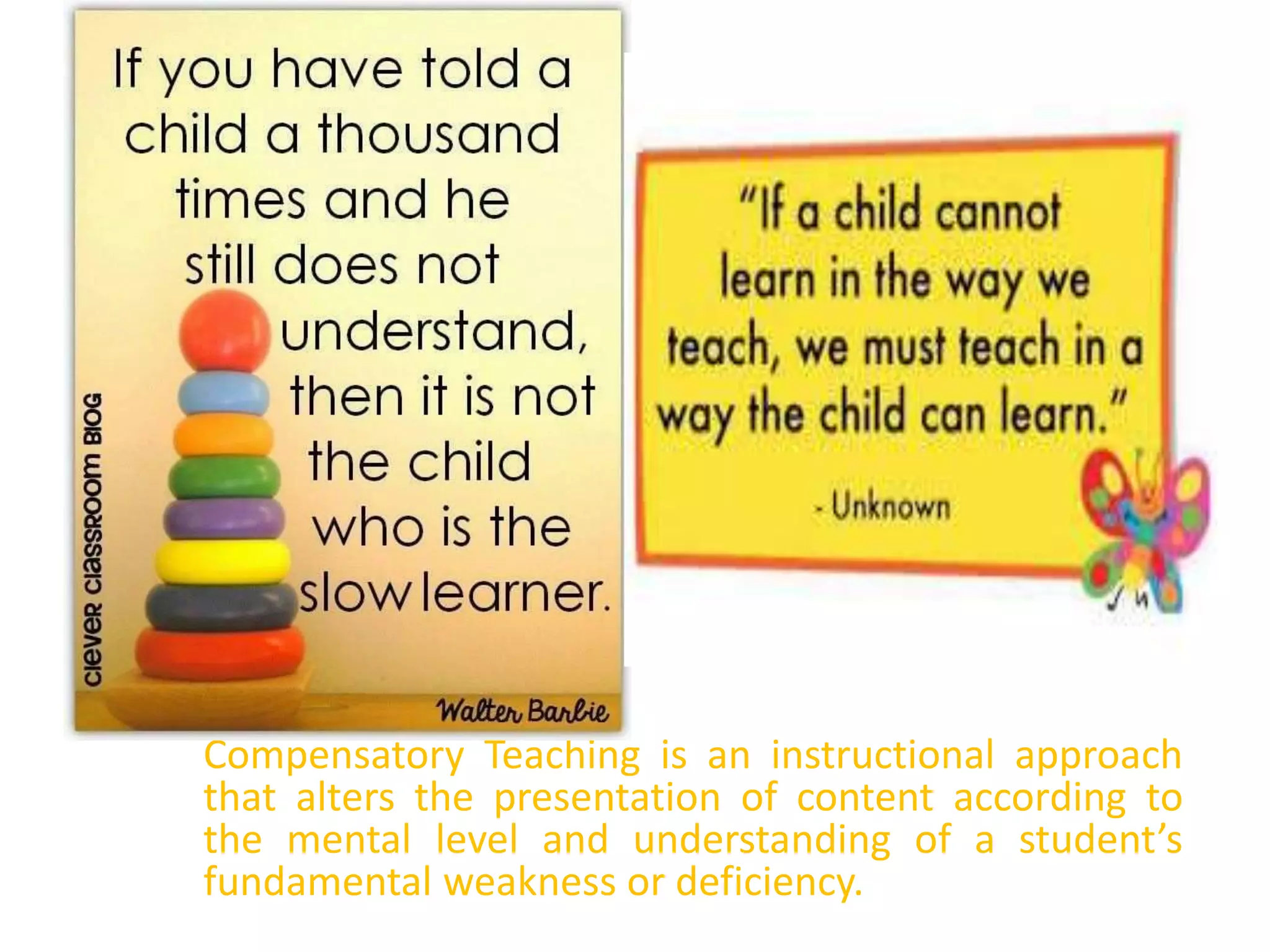 Ways to teach and guide Slow learners | PPTX