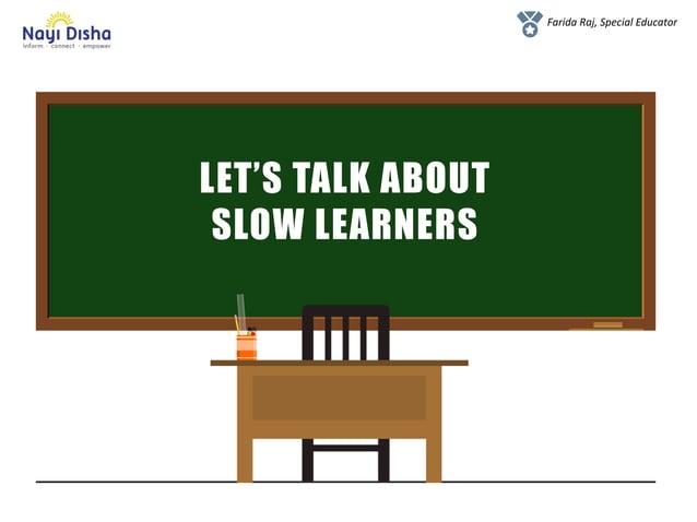 Characteristics of a Slow Learner | PPT
