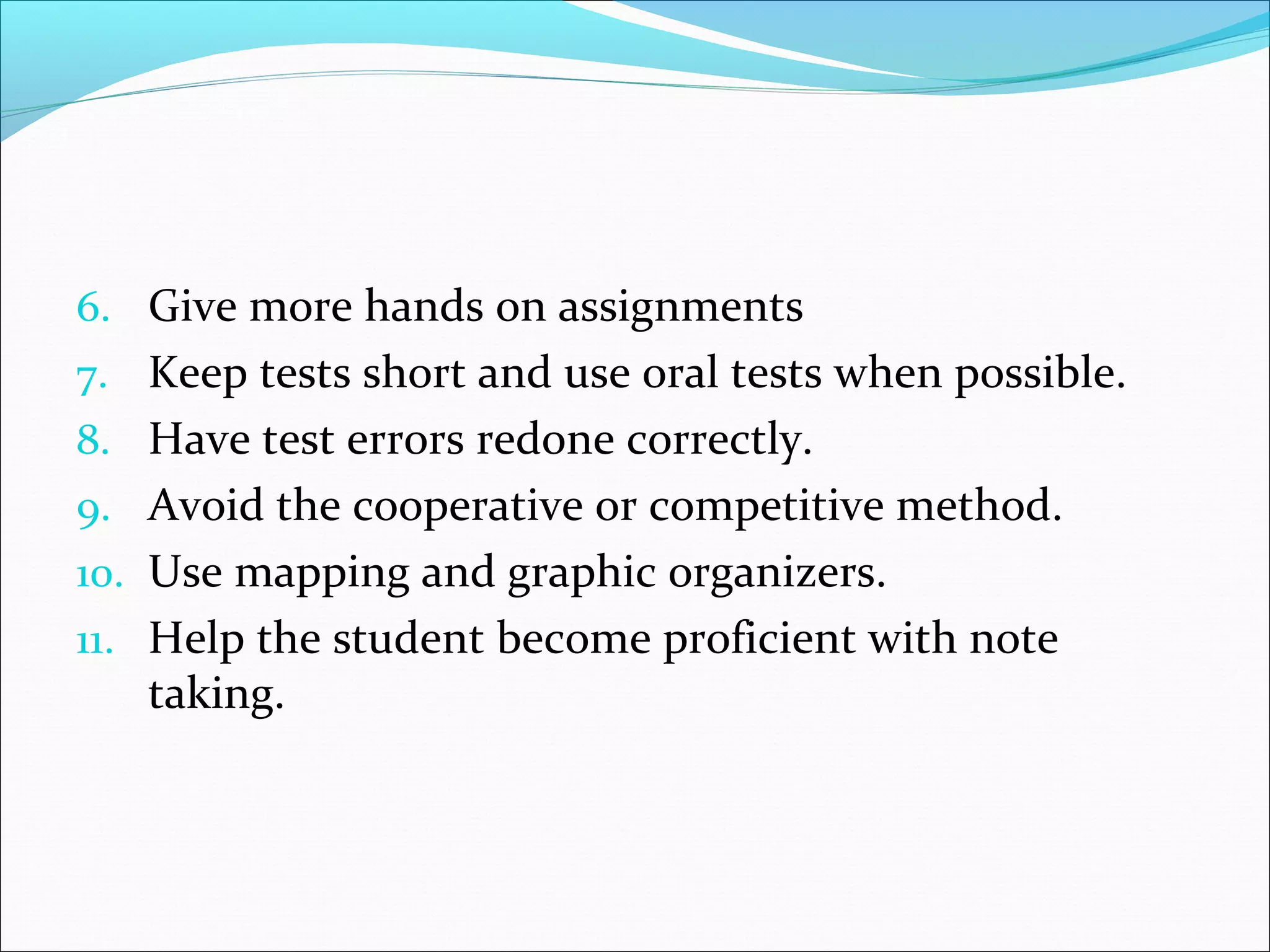 Slow learners presentation | PPT