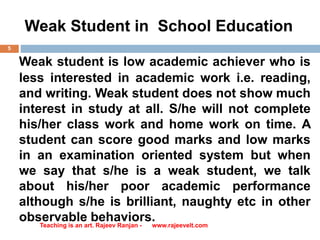 Slow learners remedial teaching | PPT