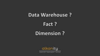 Slowly Changing Dimension Nedir? | Alkanity | PPT